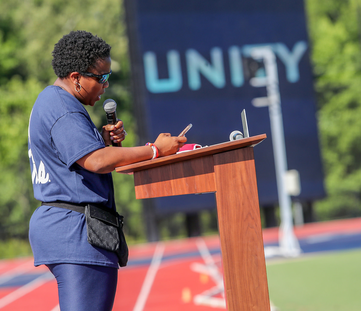 Coach Yo Delivers Powerful Message at Saturday's Ole Miss Unity Walk ...
