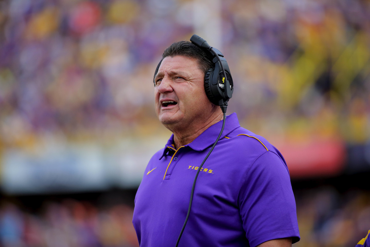 LSU football: Ed Orgeron speaks on all SEC schedule - Sports ...