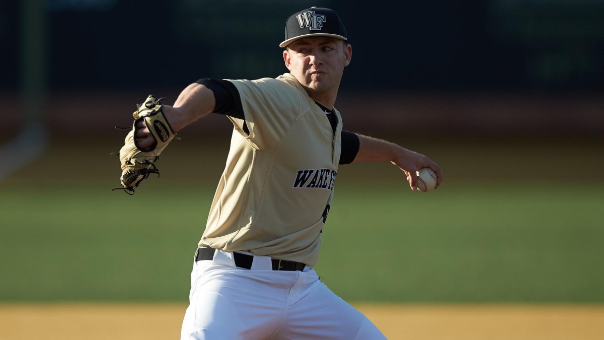 Wake Forest left-hander Jared Shuster taken in the first round by the ...