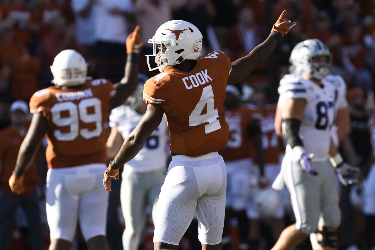 Texas Longhorns Cornerback Anthony Cook Announces Departure - Sports ...