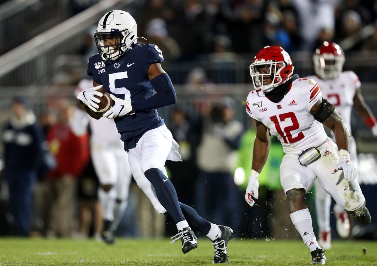 Penn State's Jahan Dotson looks to take charge of the receivers room ...