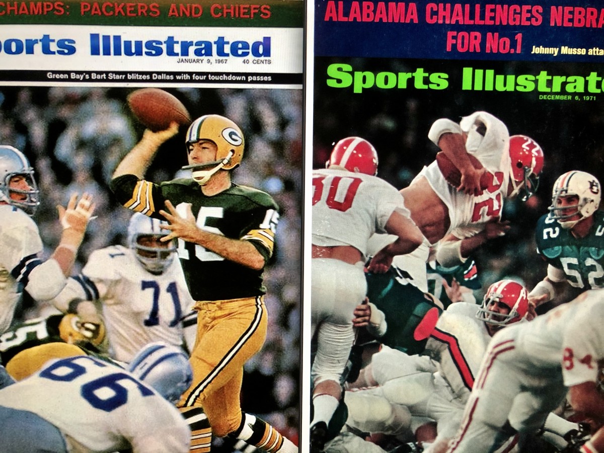 Alabama SI Cover Tournament-Bart Starr-Johnny Musso-Alabama football ...