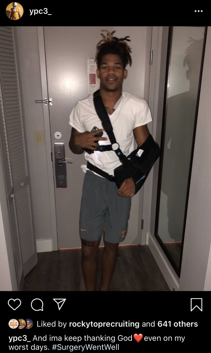 Tennessee Vols Signee Tamarion McDonald Undergoes Surgery After ...