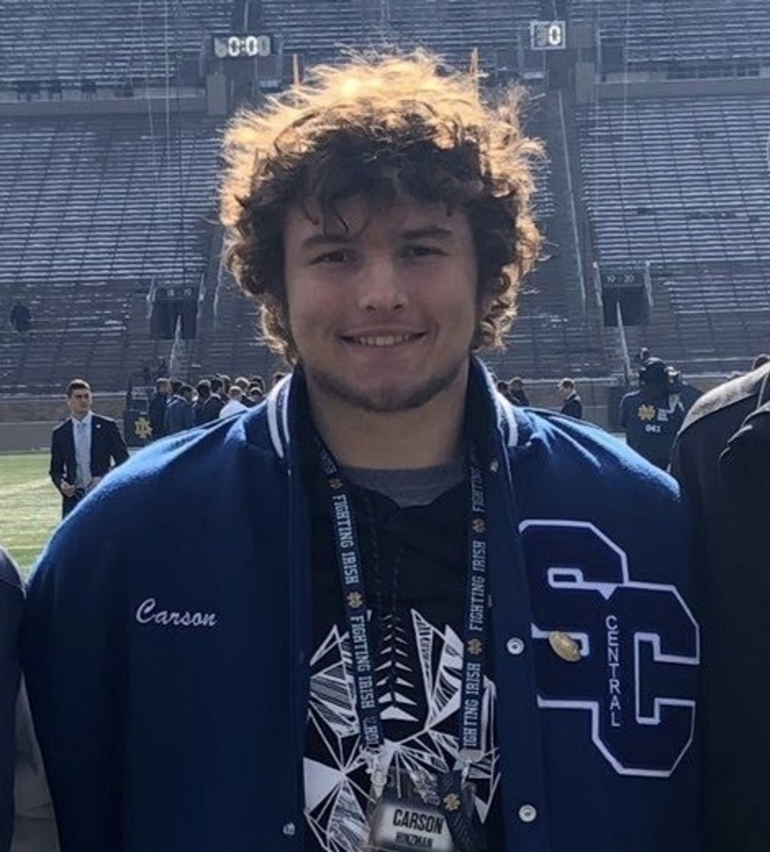 2022 LSU Football Recruit Carson Hinzman Talks Playing Offensive Line ...