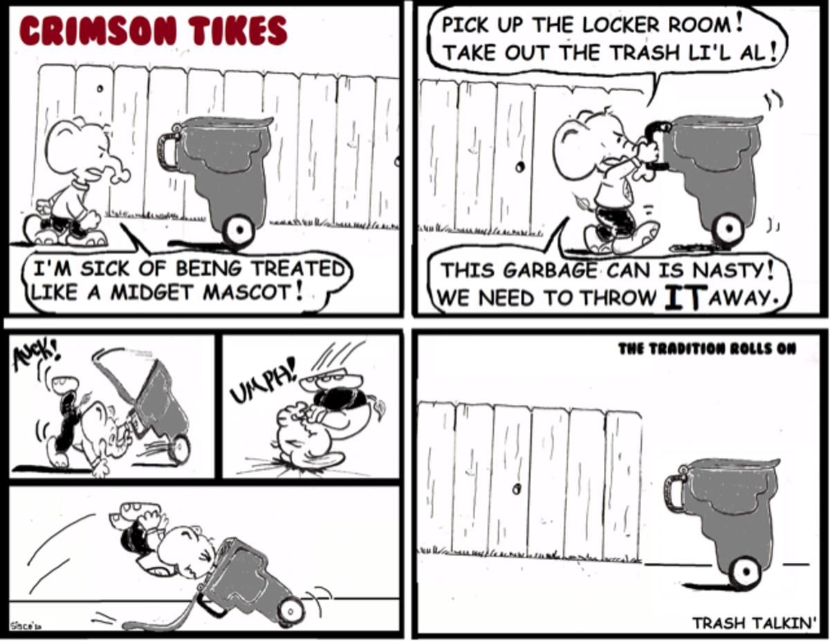 Crimson Tikes-Trash Talkin'-Alabama football - Sports Illustrated ...