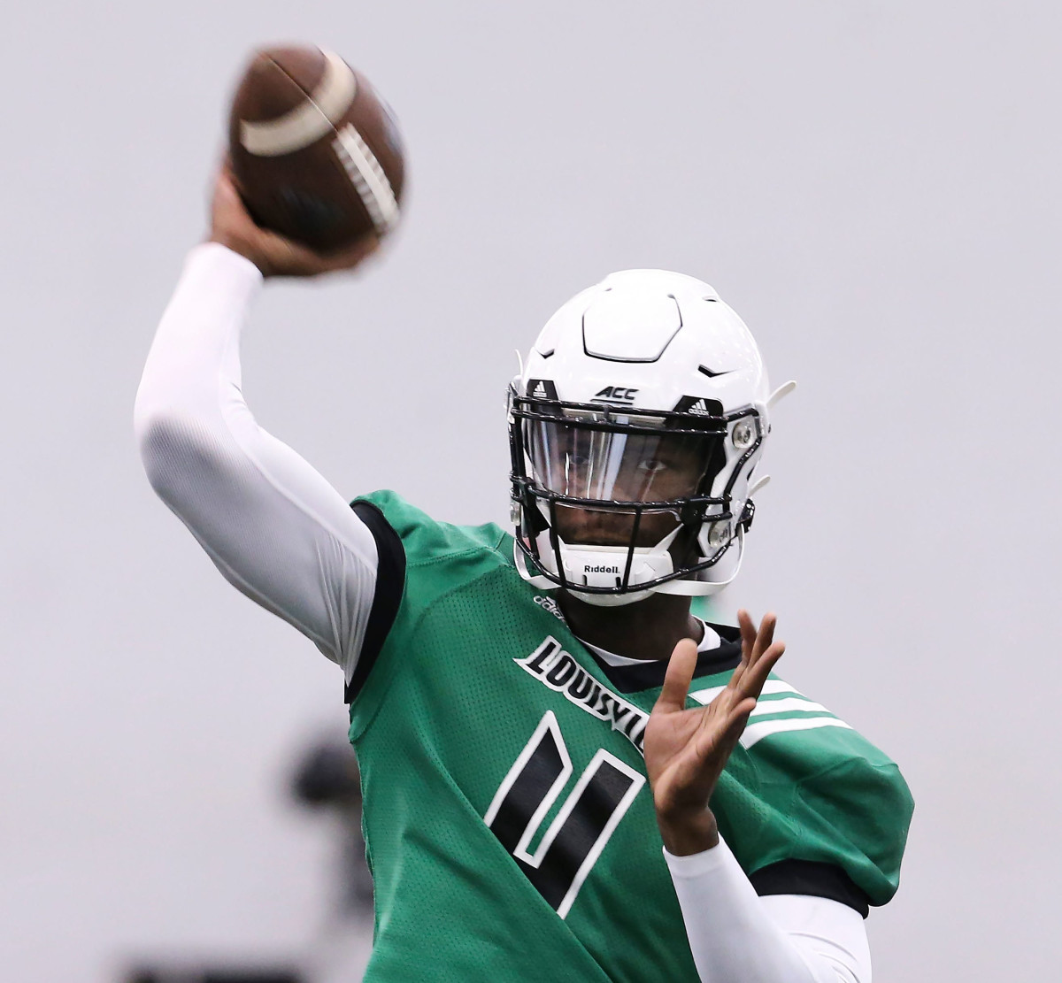 Louisville's Jawon Pass playing confident, throwing well - Sports ...