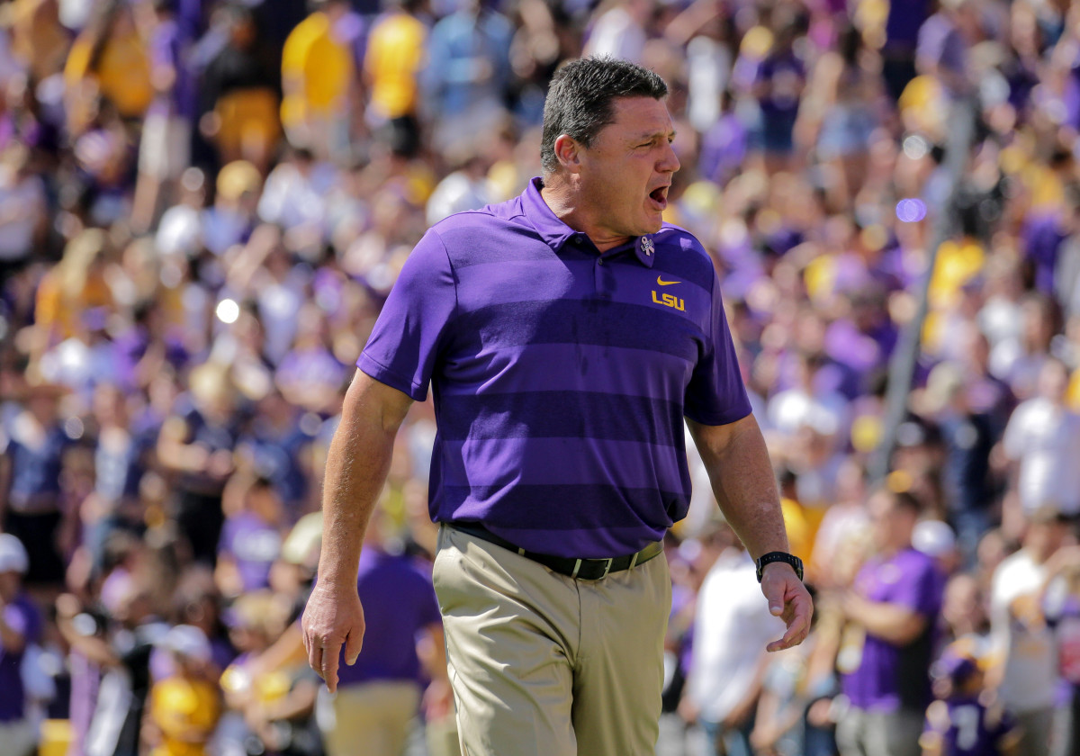 LSU Coach Ed Orgeron Talks Breakout Players for 2020 Season, Tells ...