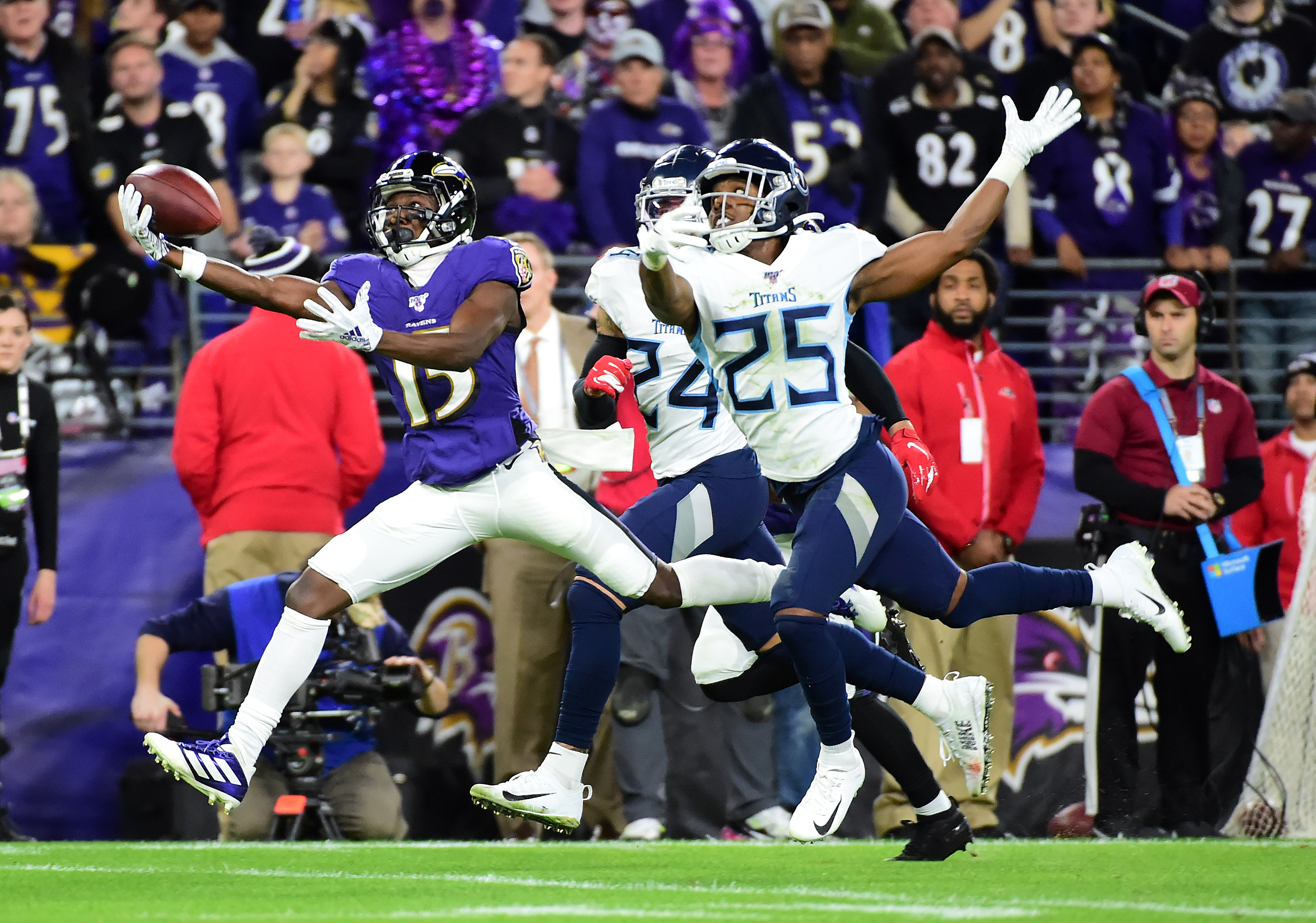 Ravens wide receiver Hollywood Brown fueled by playoff disappointment ...