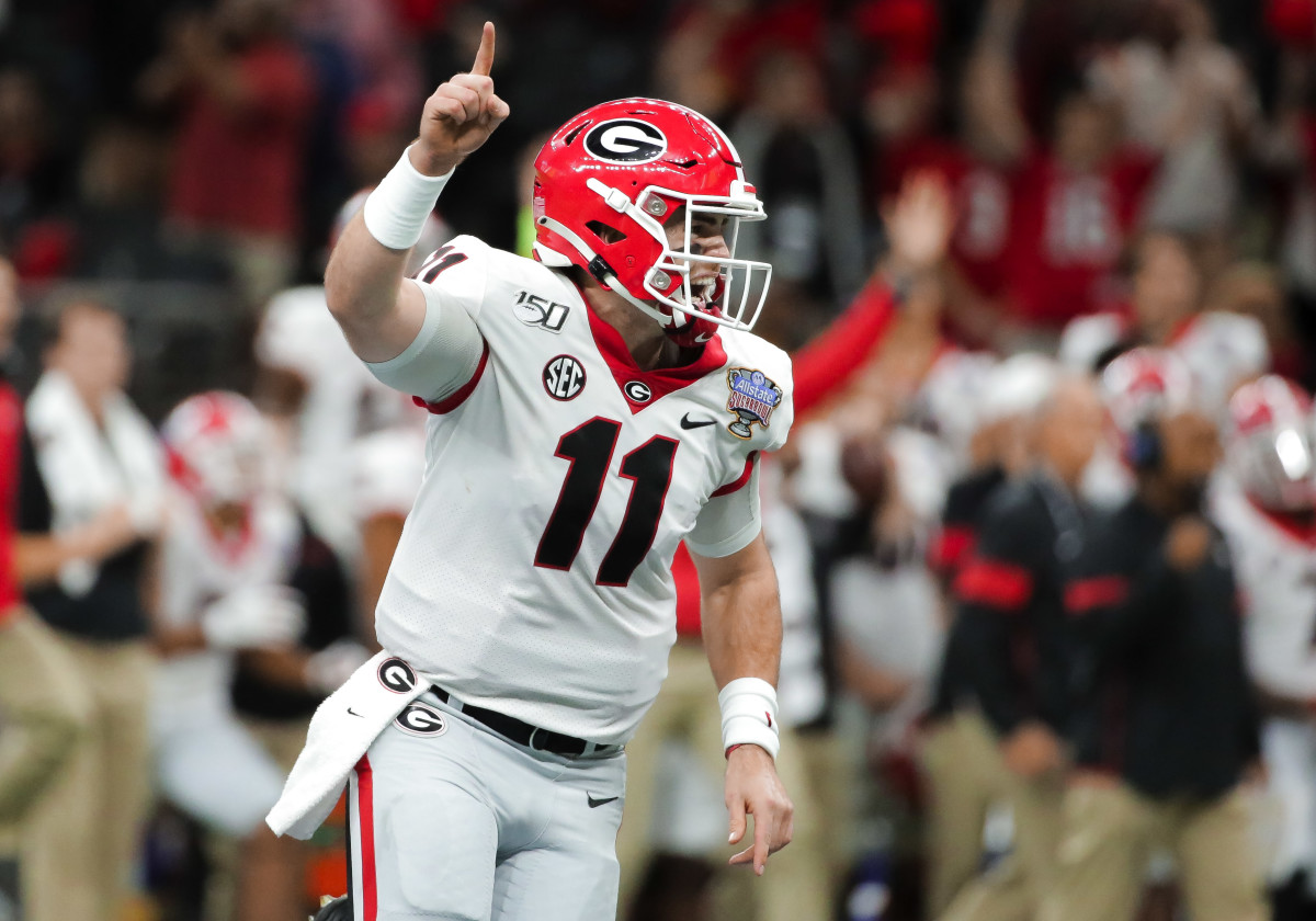 Former Georgia Football QB, Jake Fromm's Rookie Madden Rating Revealed ...