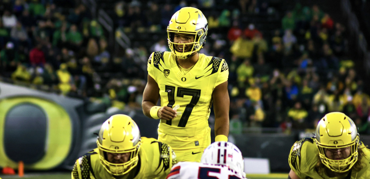 Oregon Football Quarterback Ty Thompson Discusses College Debut vs ...