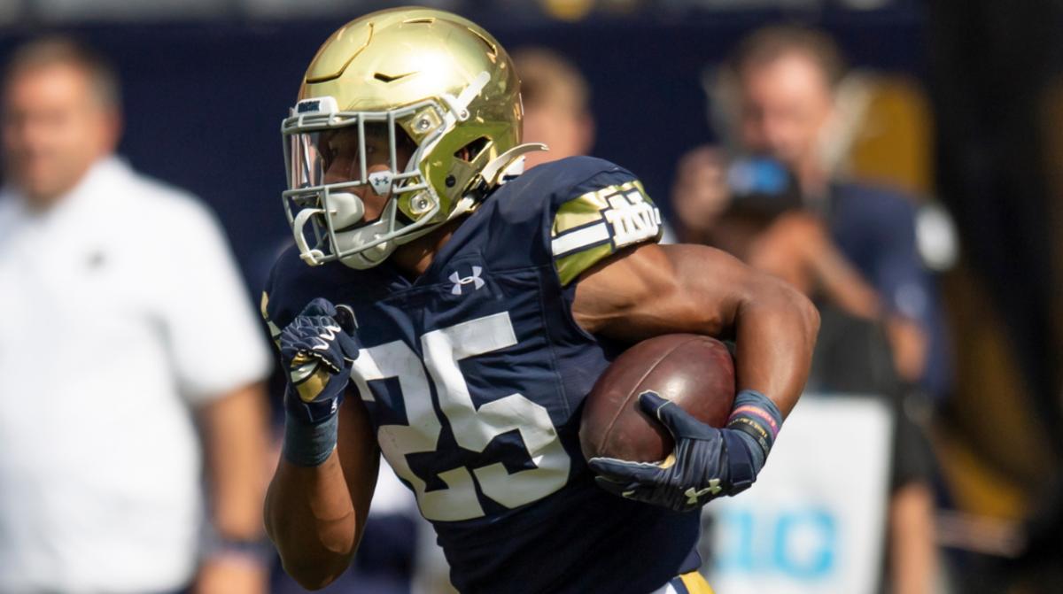 Chris Tyree Enters A Crucial Season For Notre Dame - Sports Illustrated ...