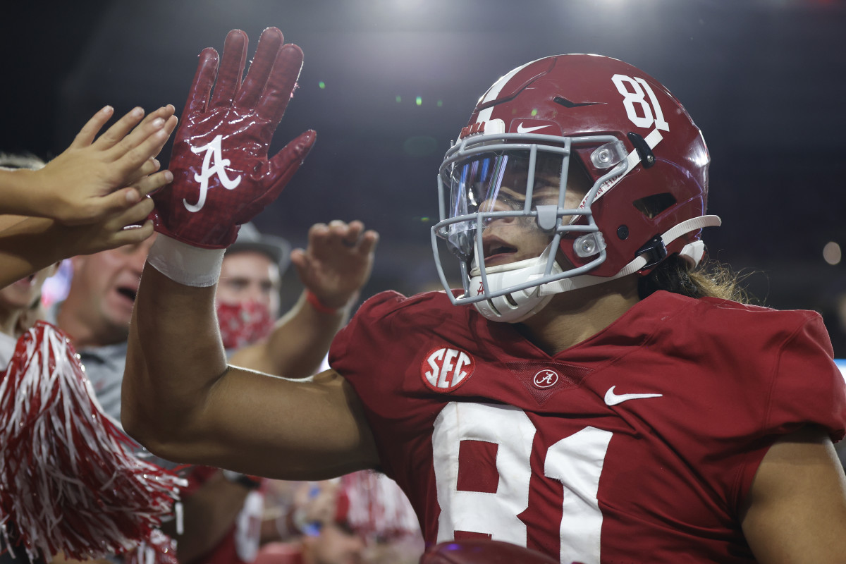 All Things CW: How Alabama's Receiving Tight Ends Went in Different ...