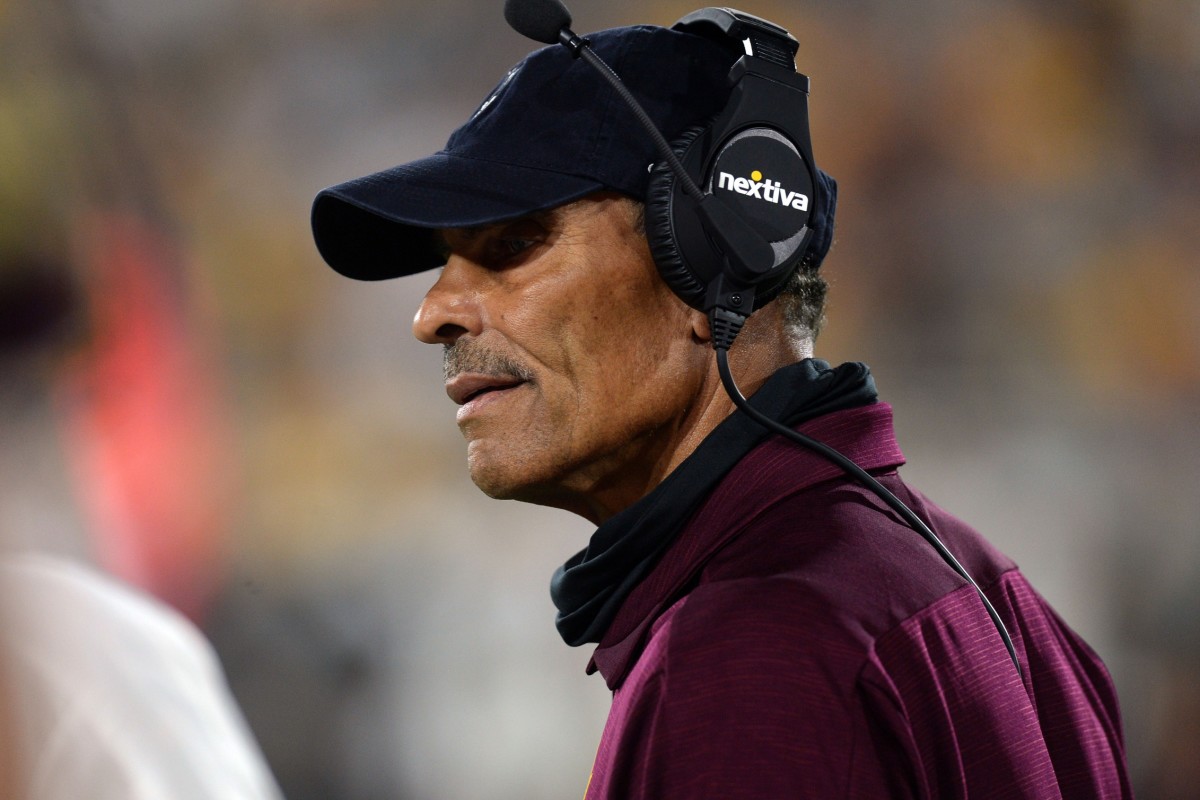 Arizona State Herm Edwards on Jayden Daniels, State of Program ...