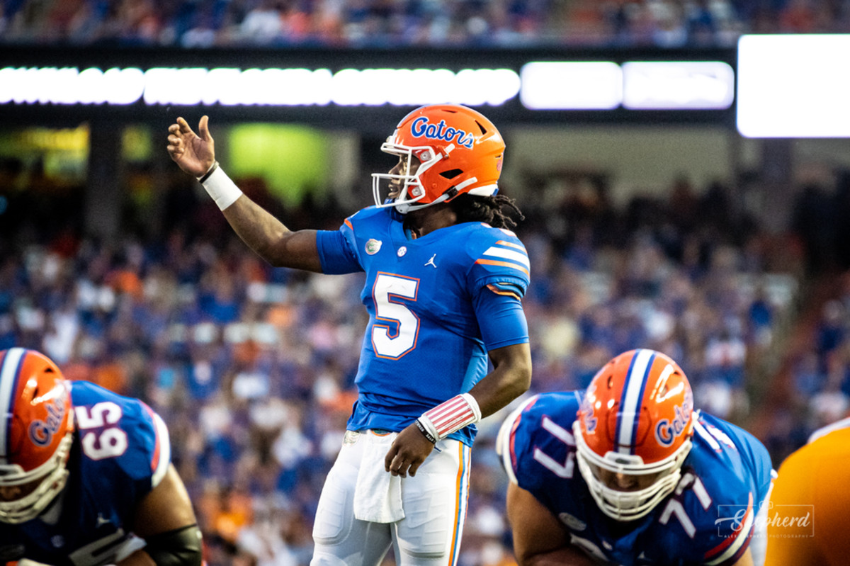 Florida Gators' Emory Jones Earns Co-SEC Offensive POTW Honors - Sports ...