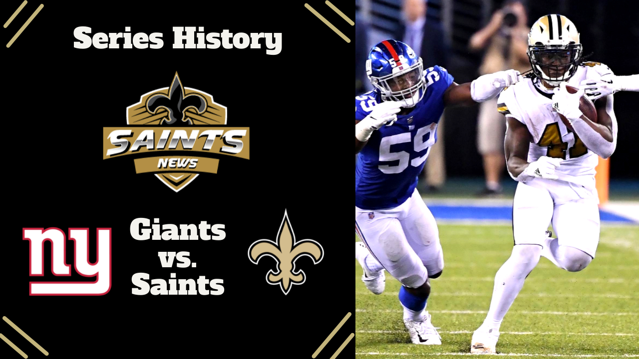 Saints vs. Giants Series History - Sports Illustrated New Orleans ...