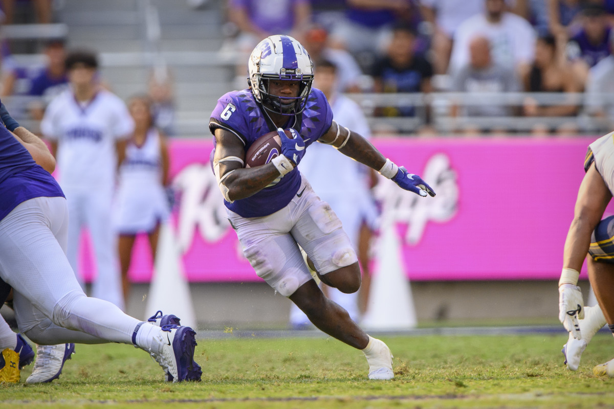RB Rivals: Texas' Robinson vs. TCU's Evans Make Their Teams Go - Sports ...