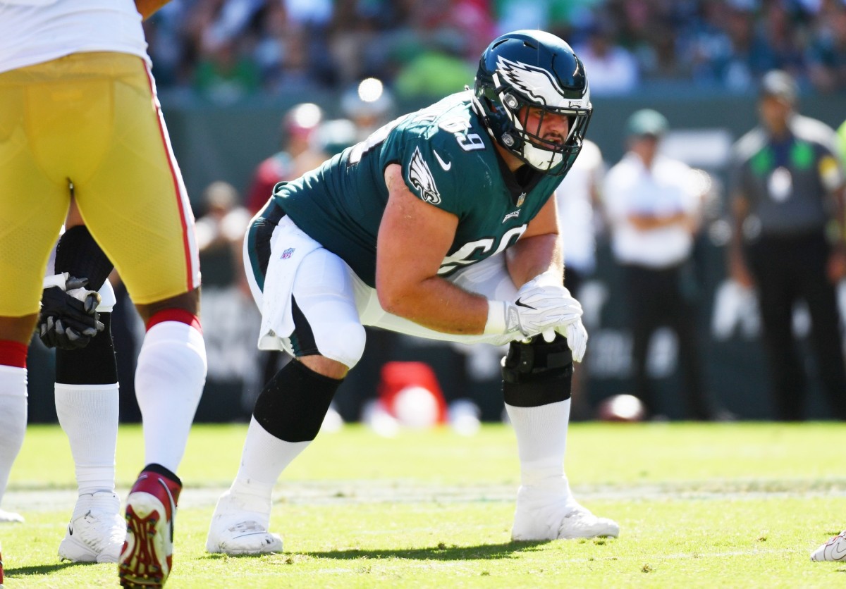 Landon Dickerson Lands on Philadelphia Eagles COVID-19 List - Sports ...