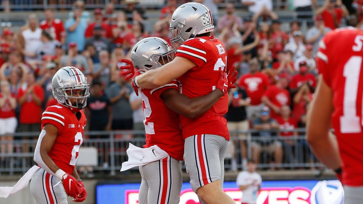 Ohio State's Mitch Rossi Scores First Touchdown At Rutgers - Sports ...
