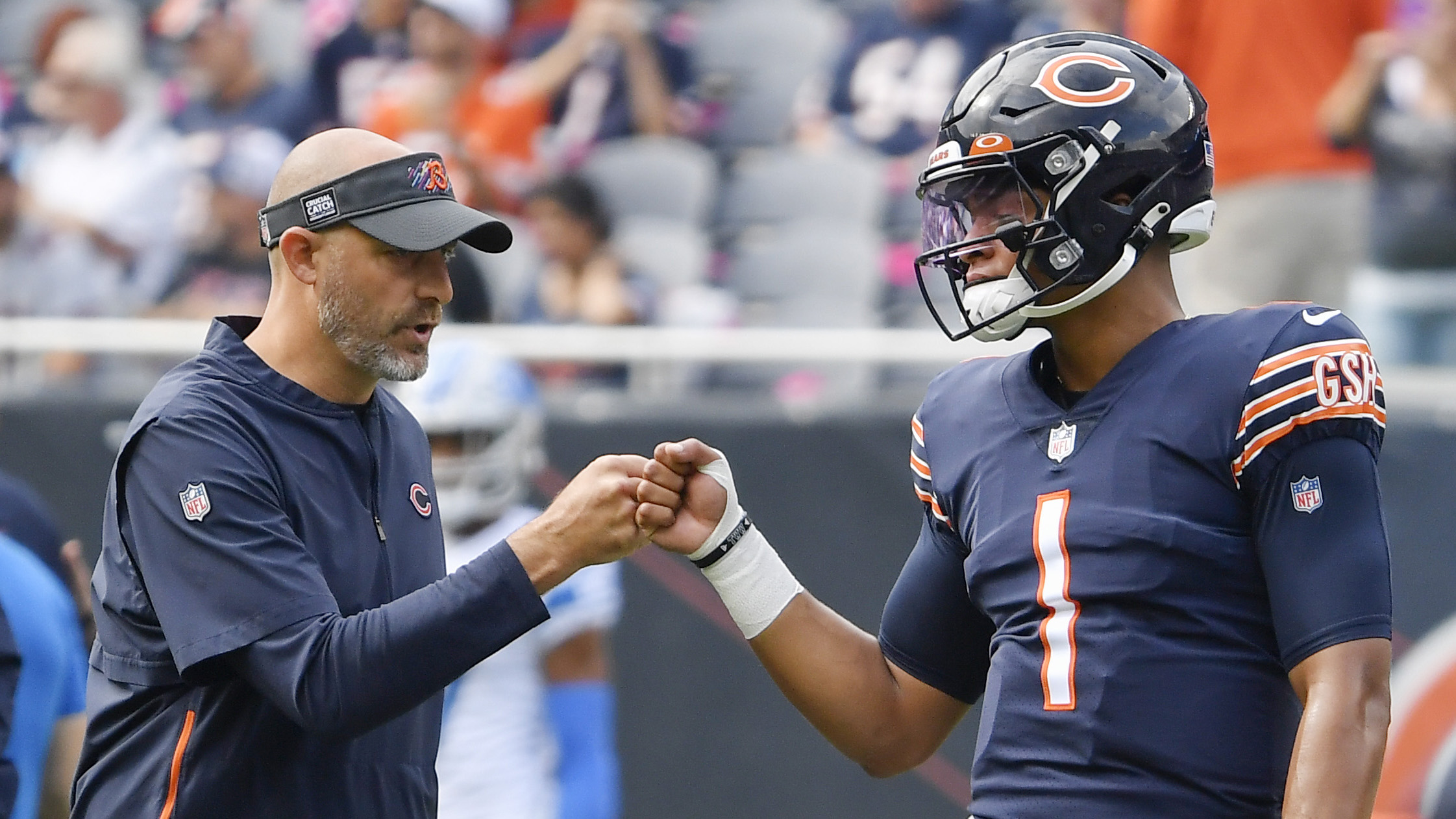 Former Ohio State QB Justin Fields Gets First Win As NFL Starter ...