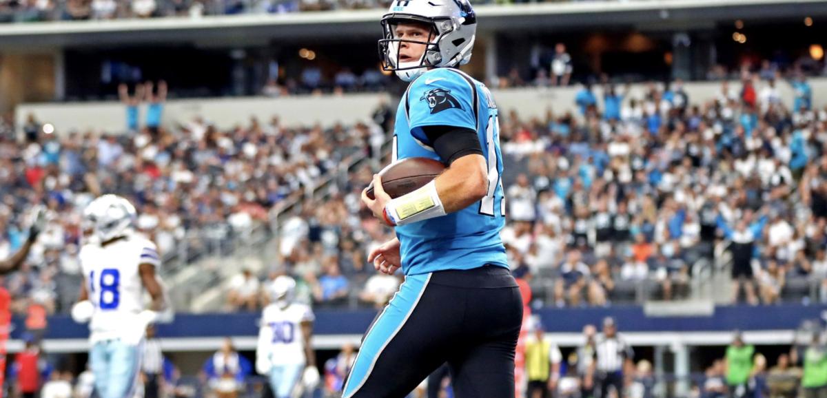 WATCH: NFL QB Sam Darnold's League-Leading Rushing Touchdown Against ...