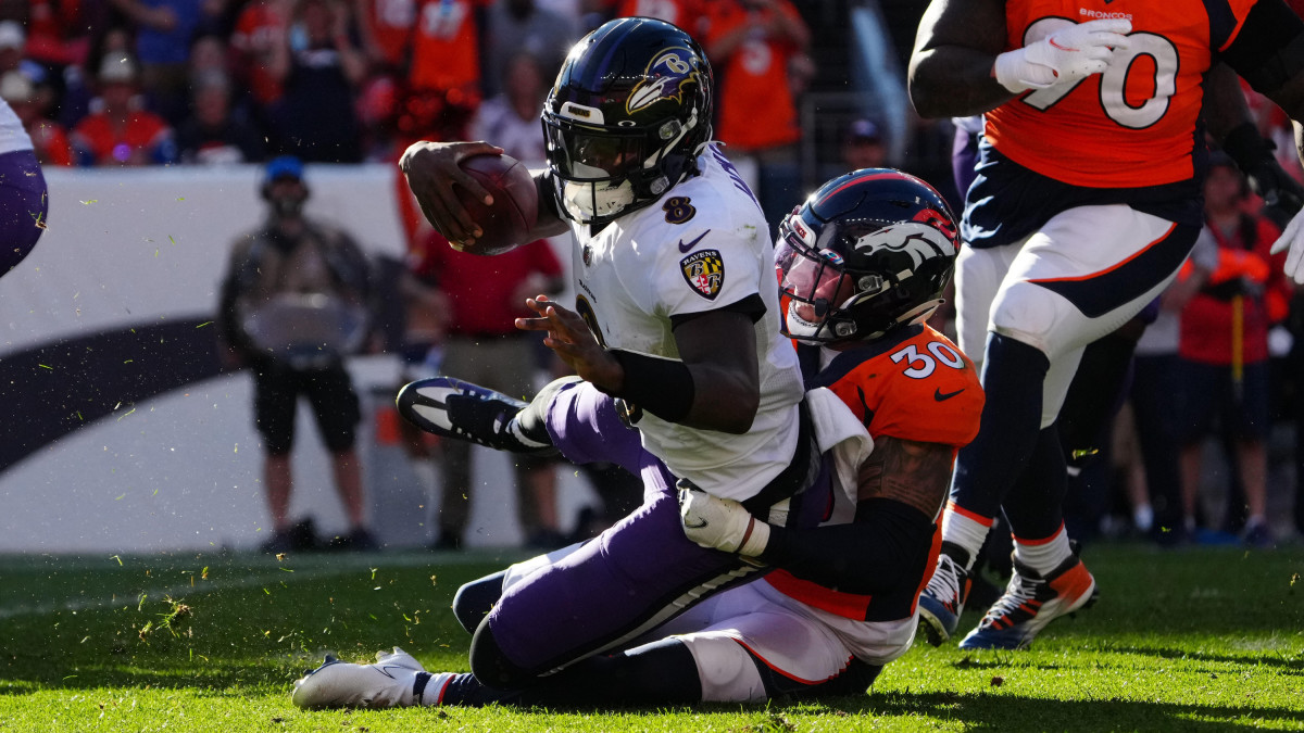 Ravens-Broncos: Baltimore secures rushing record in garbage time ...