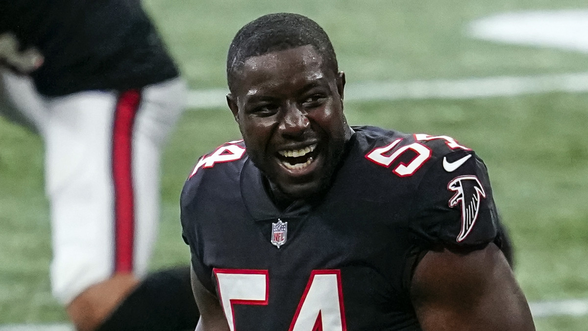 Jacksonville Jaguars Win Atlanta Falcons' LB Foye Oluokun Sweepstakes ...