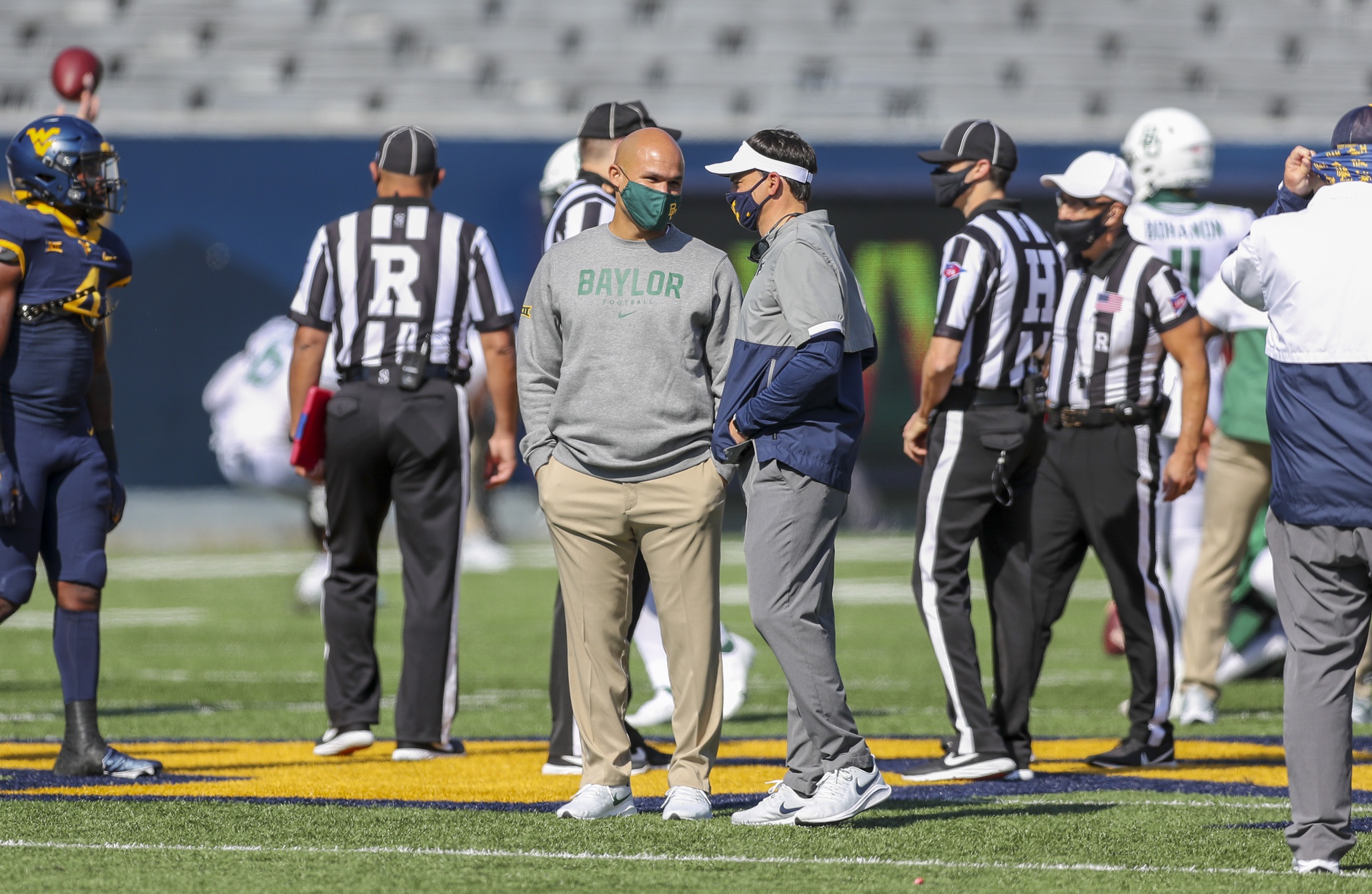 West Virginia head coach Neal Brown and His Staff Preview the Baylor ...