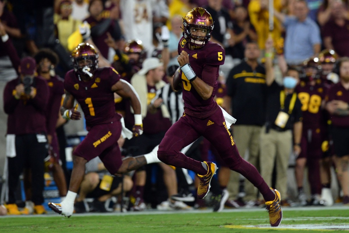 Arizona State Sun Devils Unveil Las Vegas Bowl Uniforms - Arizona State ...