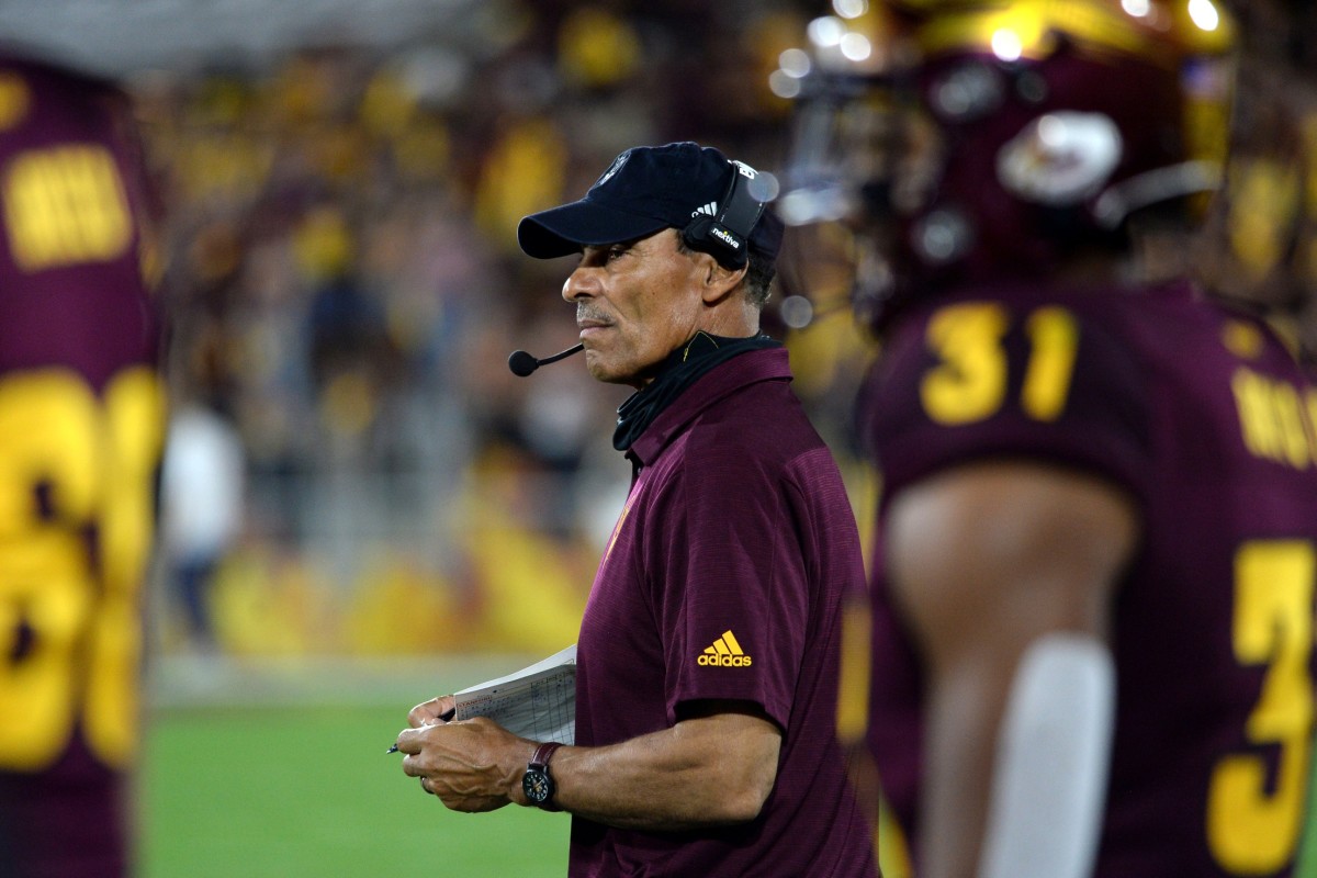 Herm Edwards Speaks About Bye Week, Washington State Matchup - Arizona ...