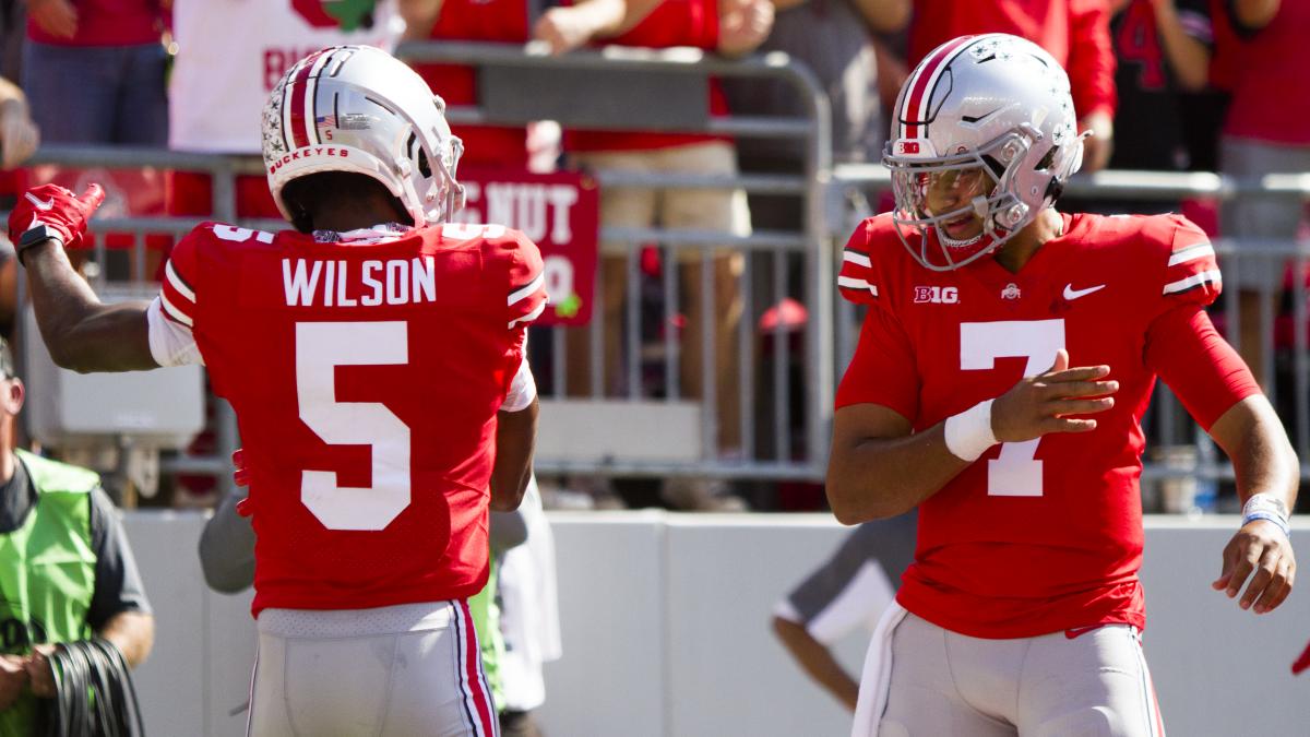 C.J. Stroud Shreds Maryland Defense In Near Perfect Performance ...