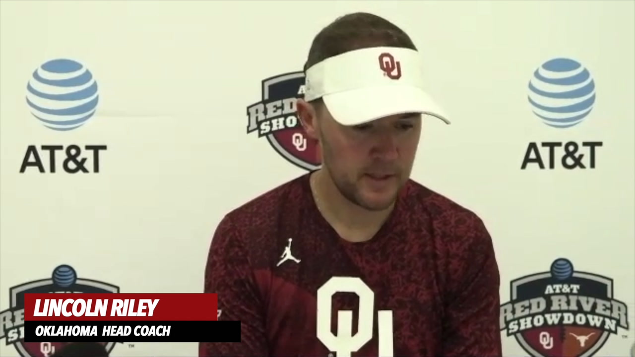 WATCH: Oklahoma Sooners coach Lincoln Riley Texas postgame - Sports ...