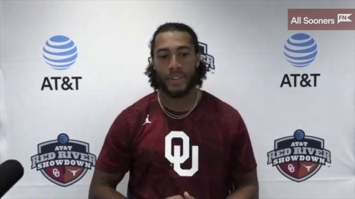 WATCH: Oklahoma Linebacker Caleb Kelly Post Texas Press Conference ...