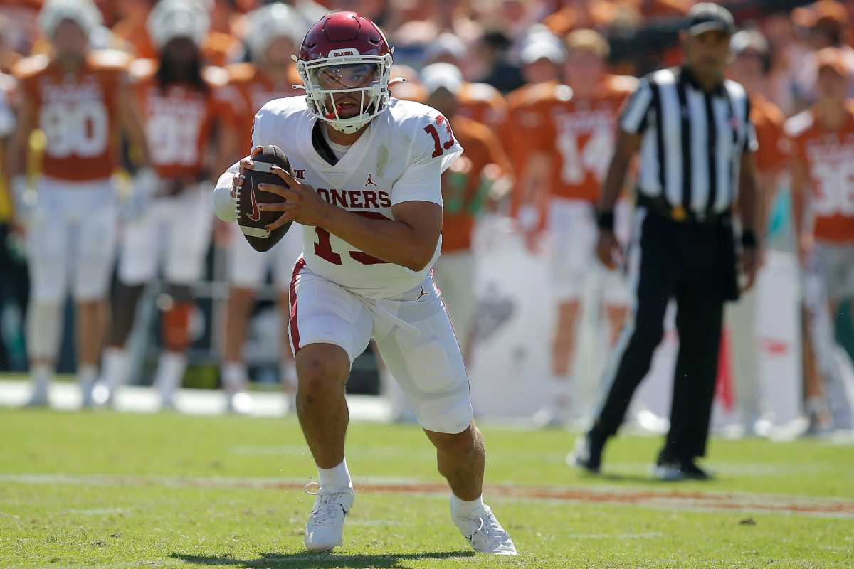Oklahoma QB Caleb Williams Earns Big 12 Honors - Sports Illustrated ...