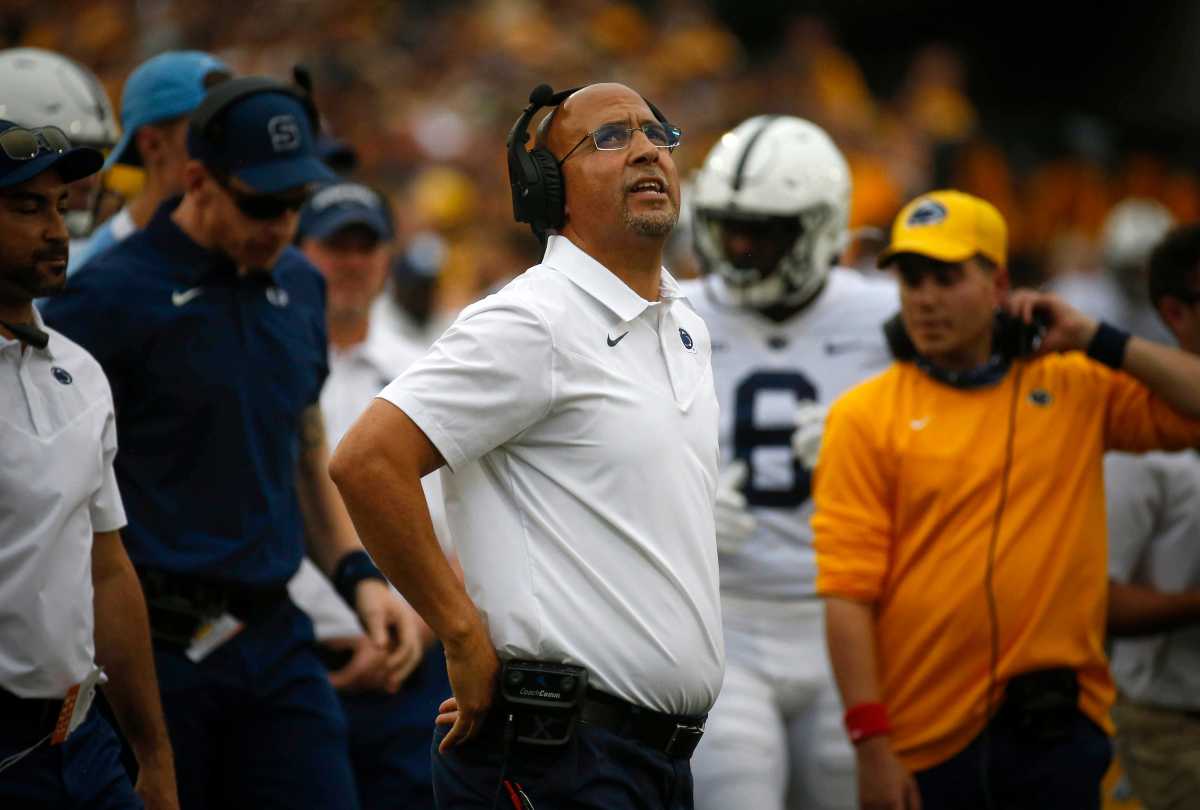 Penn State Coach James Franklin Had a 'Hard Time' With Iowa Fans Booing ...