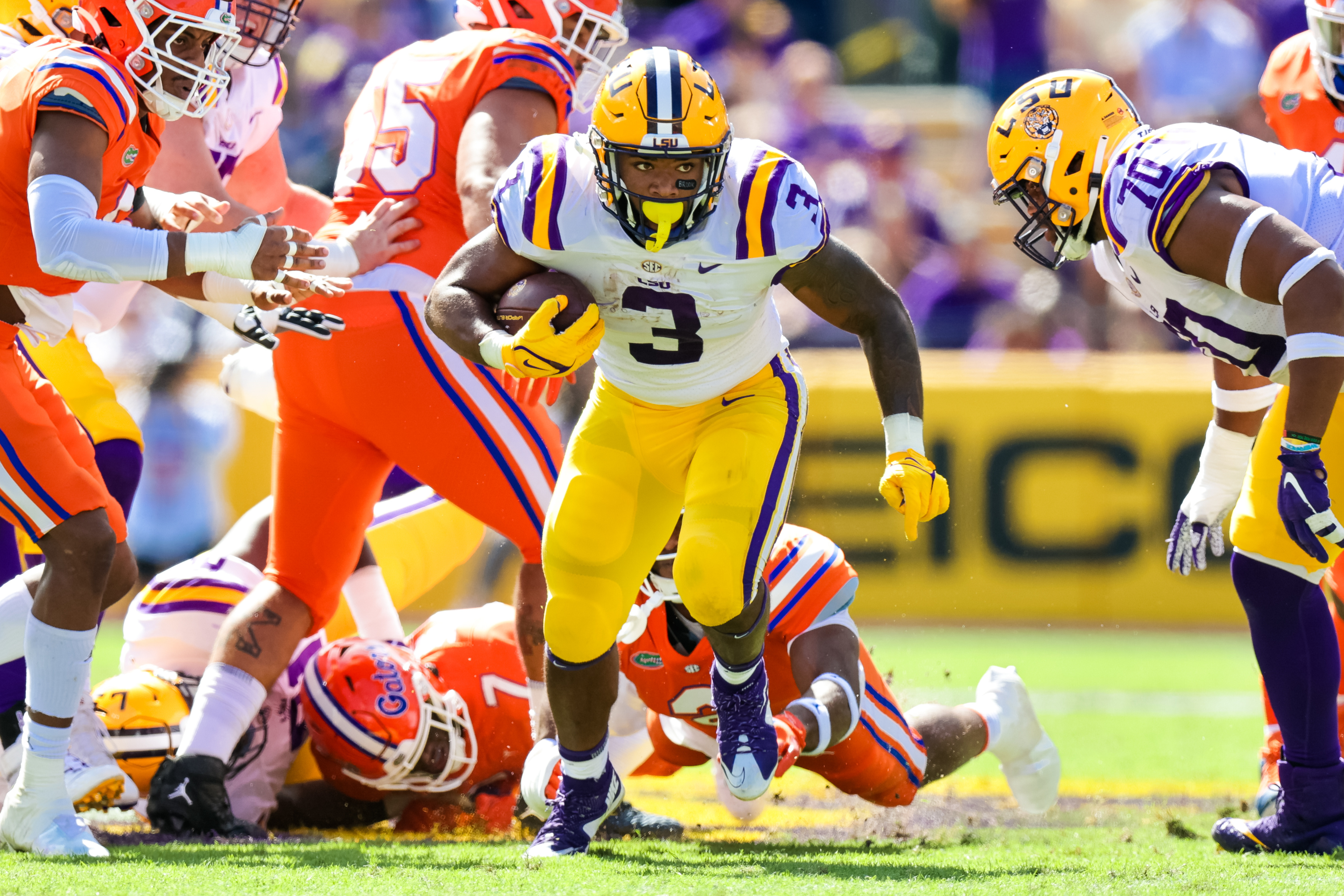 A Recap and Reaction to LSU Football's Tyrion Davis-Price's Historic ...