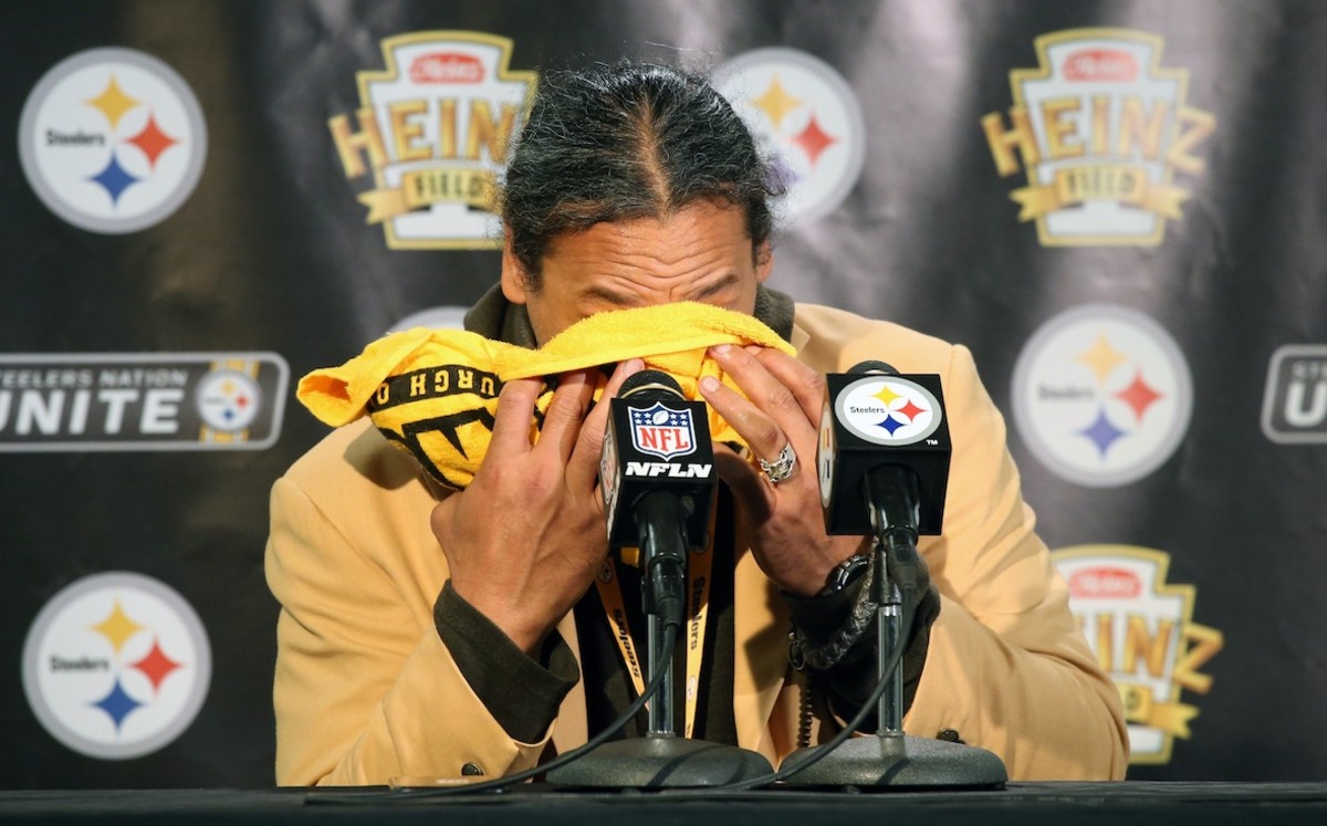 Pittsburgh Steelers: Troy Polamalu Gets Emotional Thanking Wife for ...