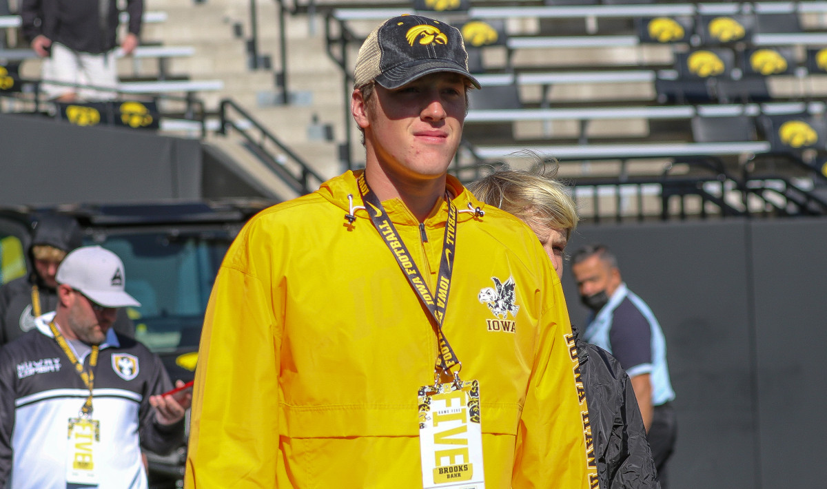 Brooks Bahr Feeling Good About Iowa Football - Sports Illustrated Iowa ...