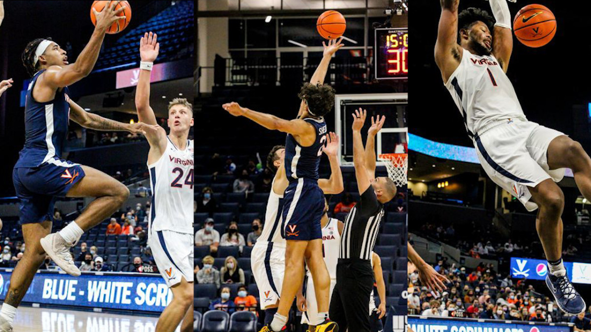 UVA Men's Basketball Blue-White Scrimmage Highlights - Sports ...