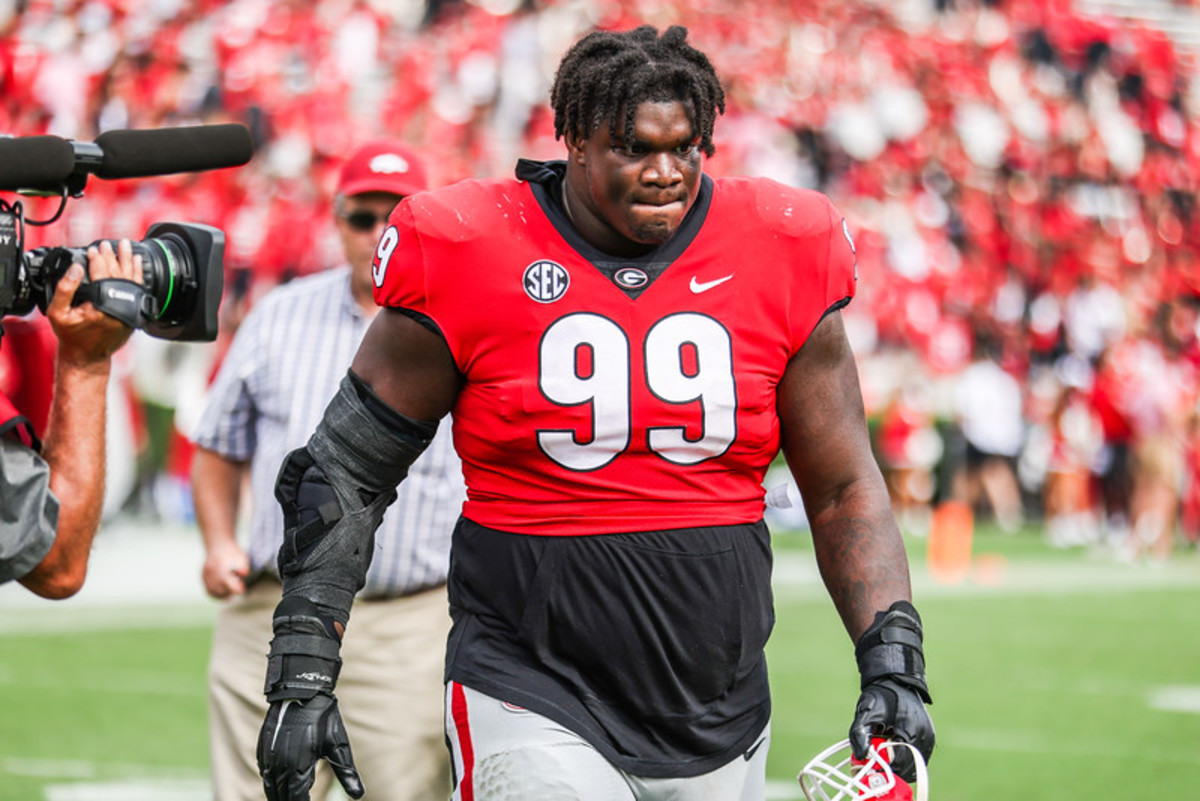 Georgia Football Stars Enjoy Day Off at Braves Playoff Game - Sports ...