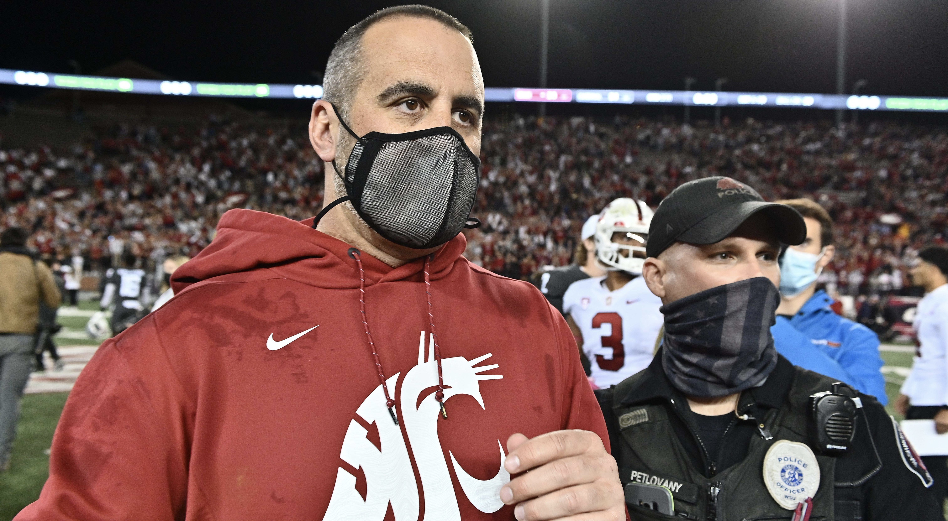 Nick Rolovich Confirmed Out as Coach at WSU After Refusing State ...