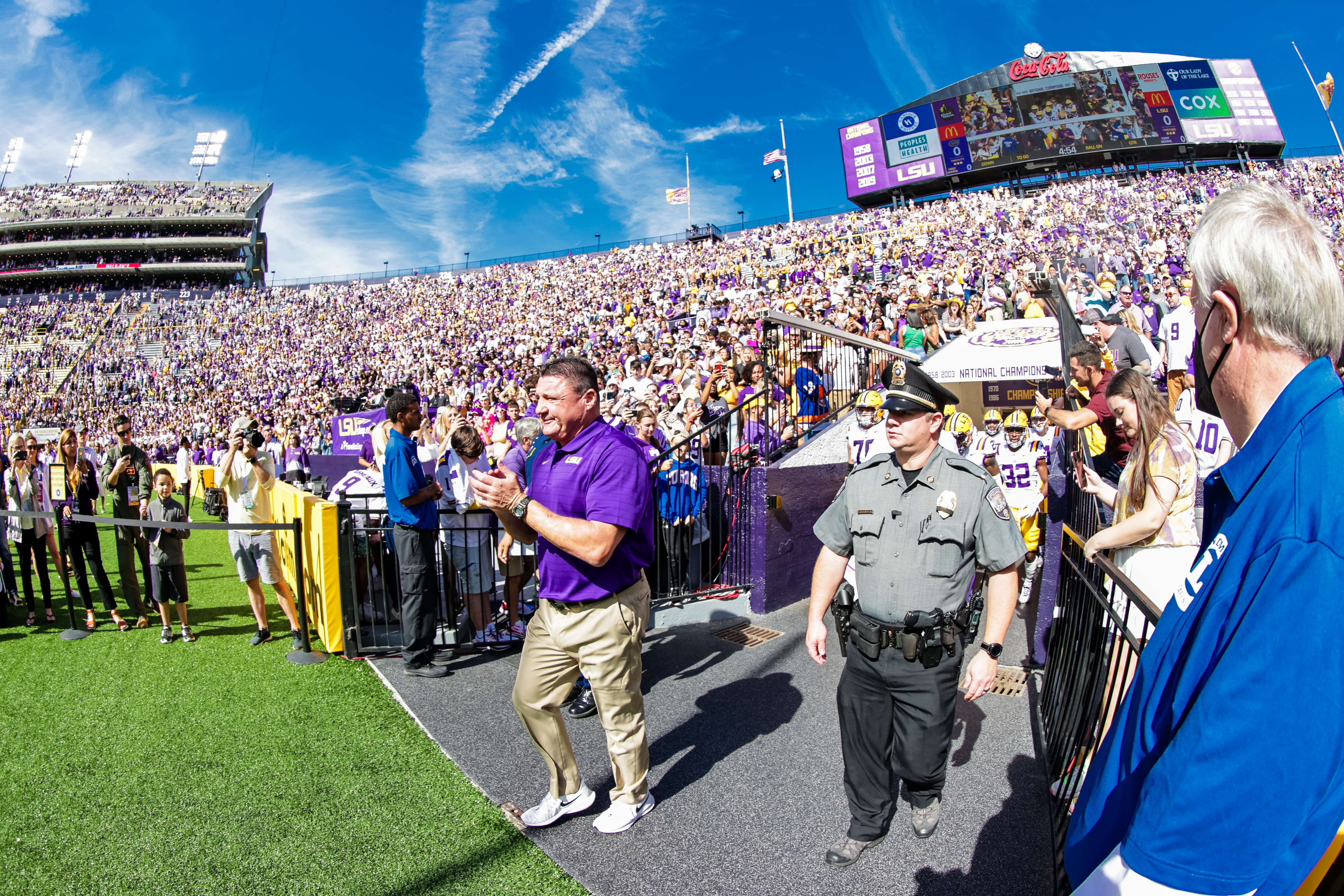 LSU Football’s Ed Orgeron, Ole Miss’ Lane Kiffin Have Unlikely but Long ...