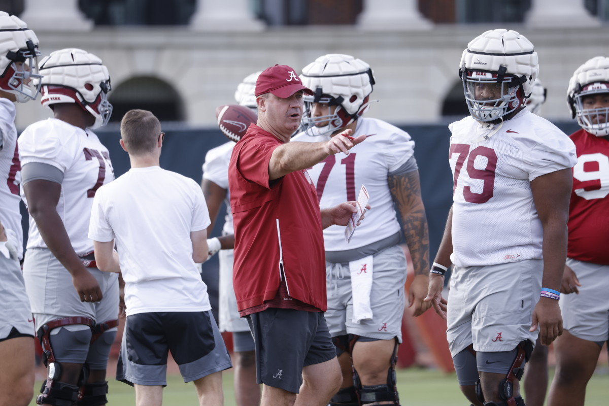Alabama offensive coordinator Bill O’Brien, line coach Doug Marrone ...