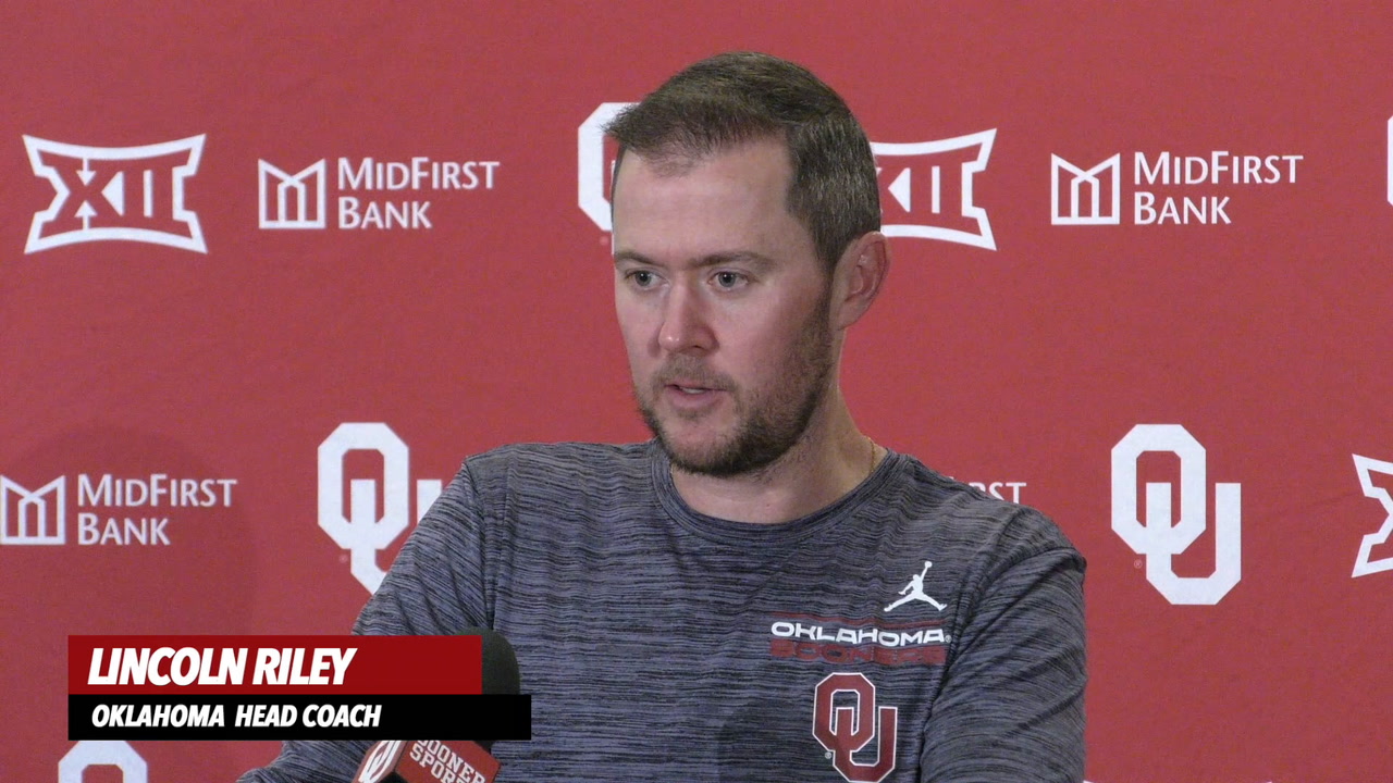 WATCH: Oklahoma HC Lincoln Riley’s Press Conference - Sports ...