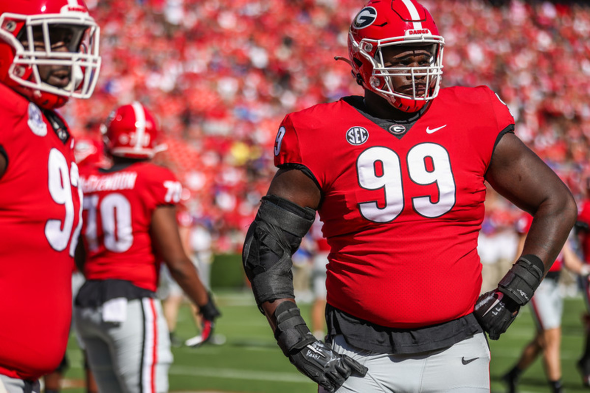 Georgia Football DT Jordan Davis Drafted by Atlanta Falcons in Latest ...