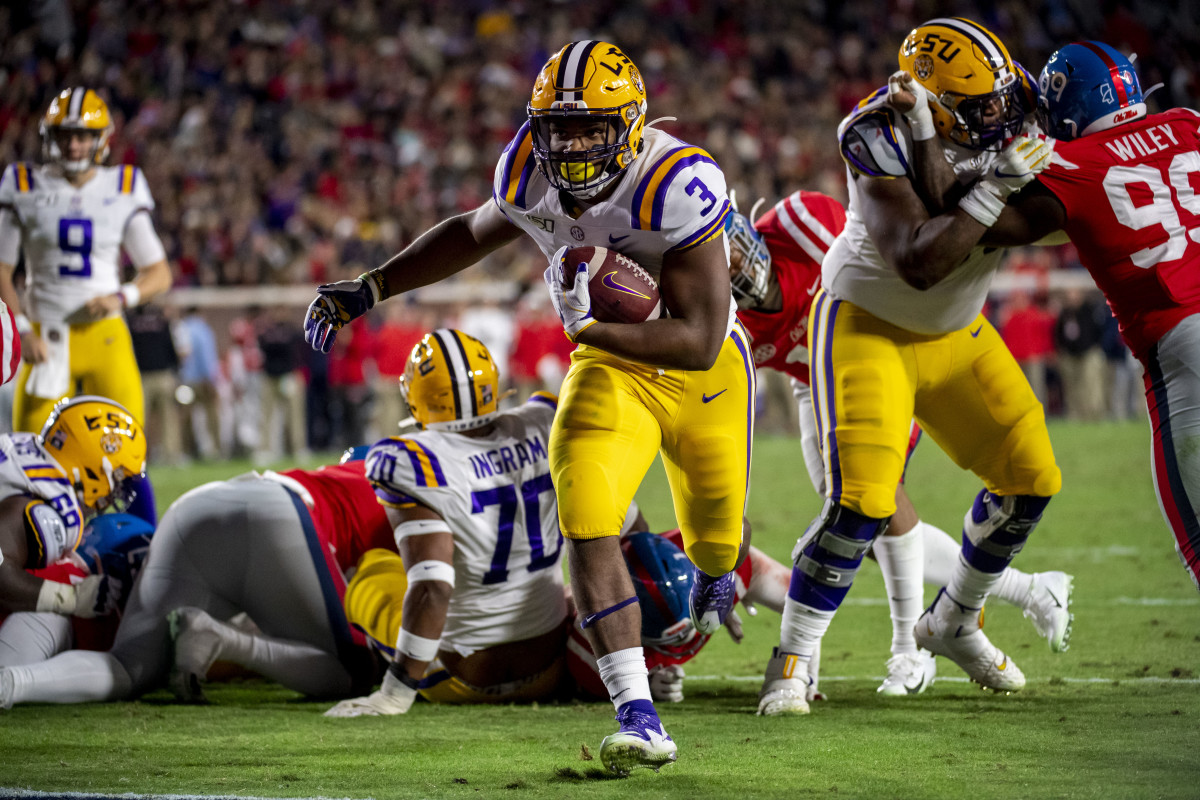 LSU Running Back Tyrion Davis-Price Declares for 2022 NFL Draft ...
