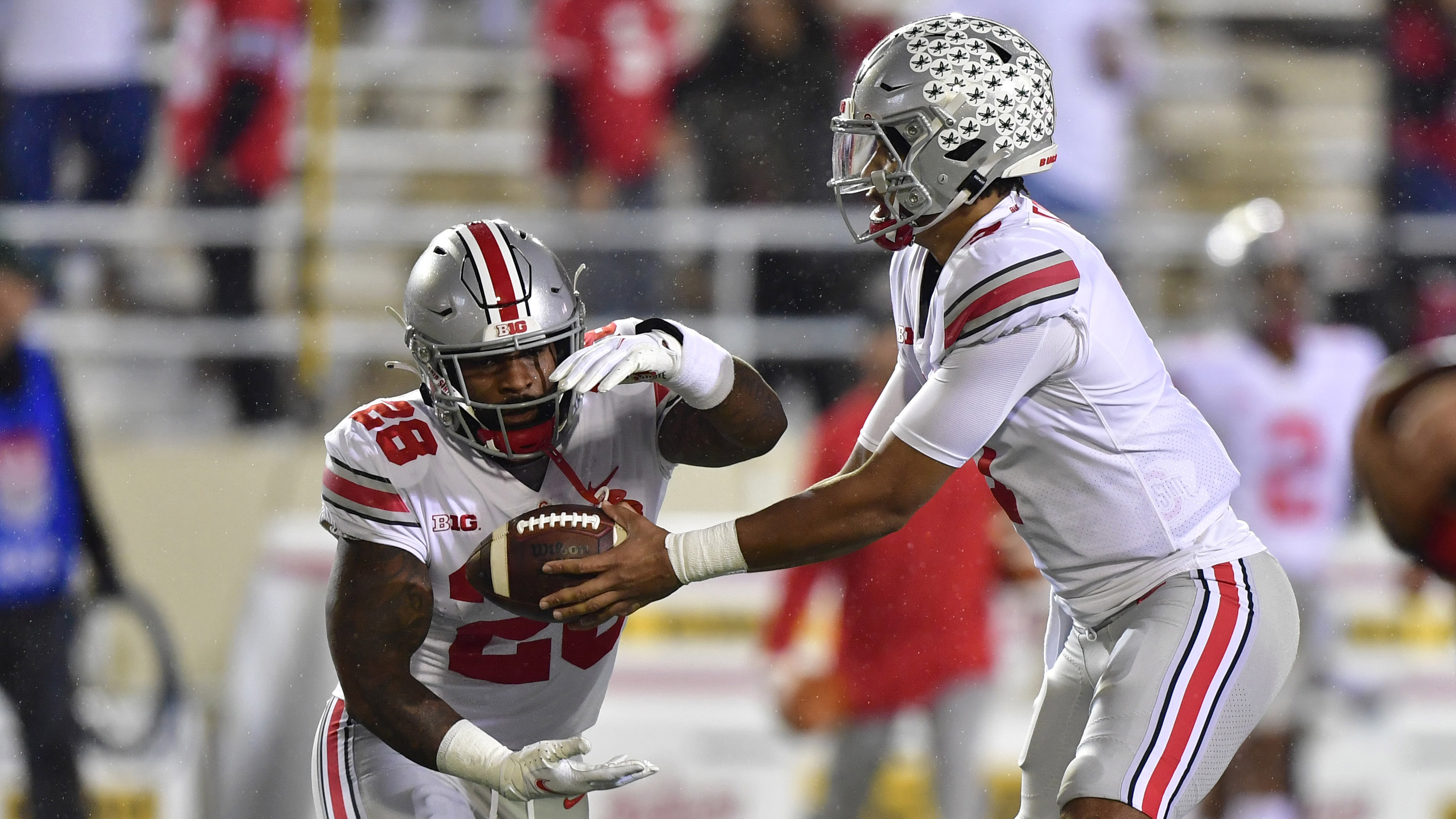 Miyan Williams Scores Touchdown In Return Against Indiana - Sports ...