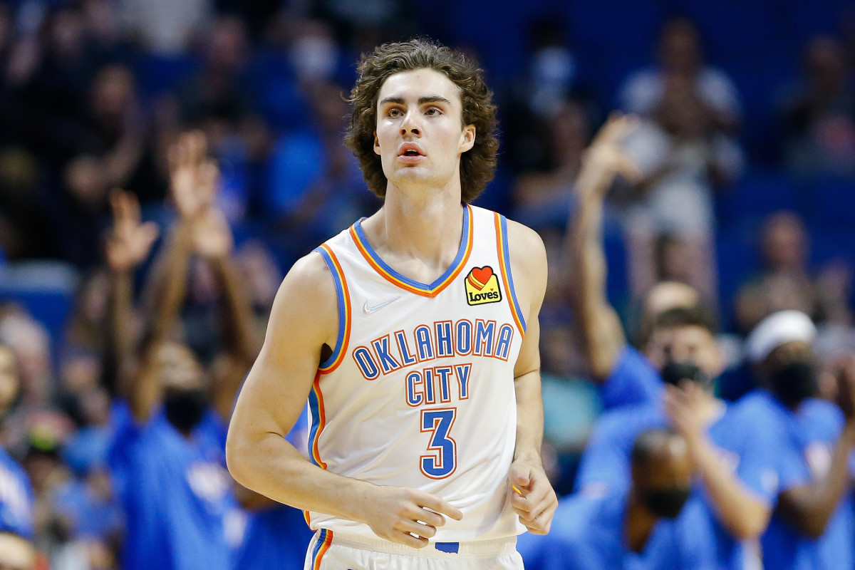 OKC Thunder Rookie Josh Giddey Makes History Alongside LeBron James ...