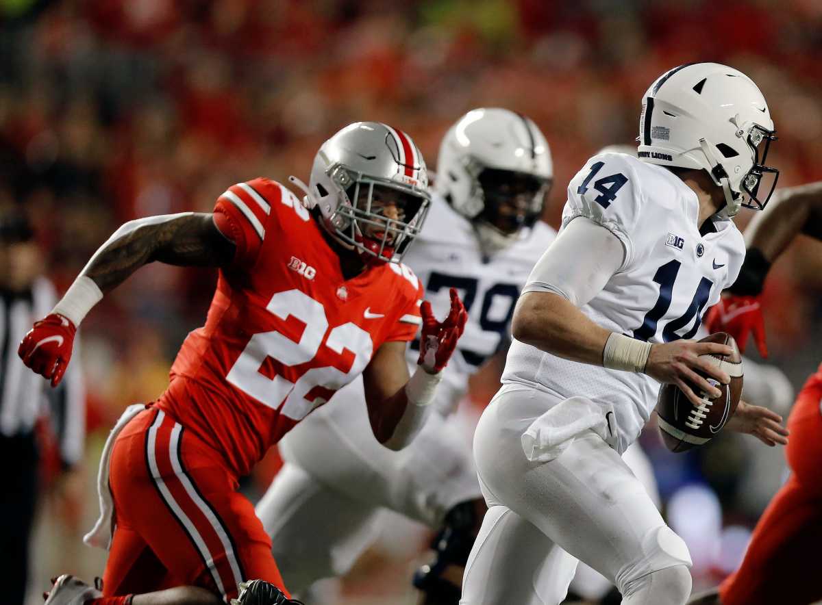 Steele Chambers Ejected For Targeting - Sports Illustrated Ohio State ...