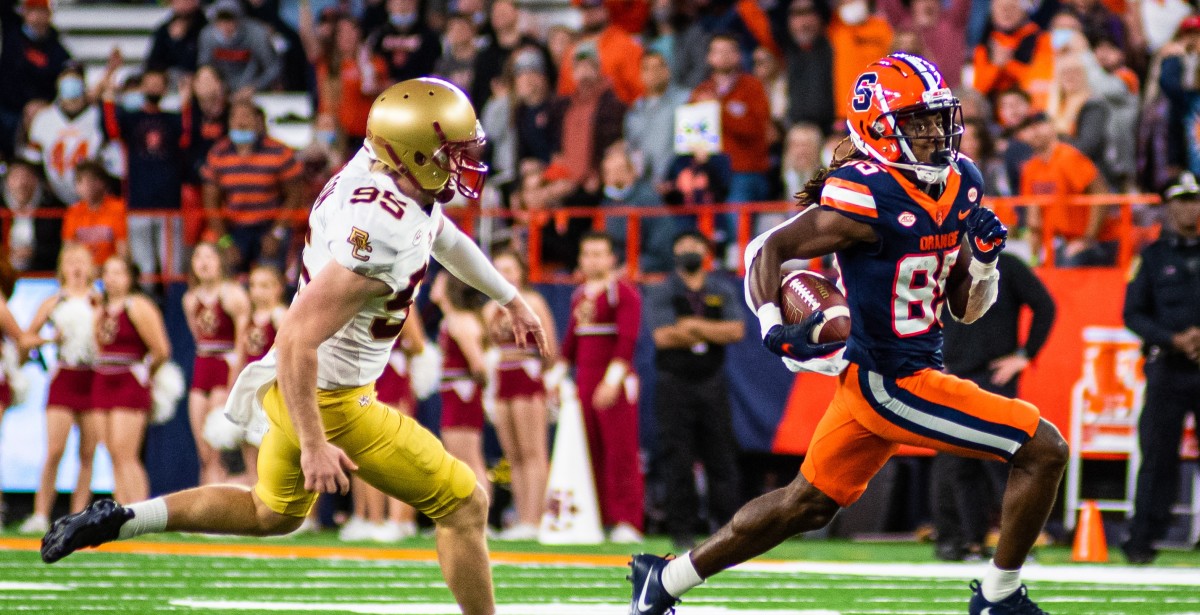 Courtney Jackson Discusses Punt Return Touchdown - Sports Illustrated ...