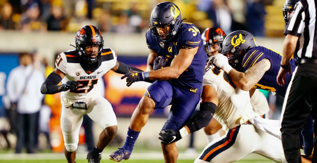 Cal Football: Christopher Brooks Revs It Up As Bears' Run Game Purrs vs ...
